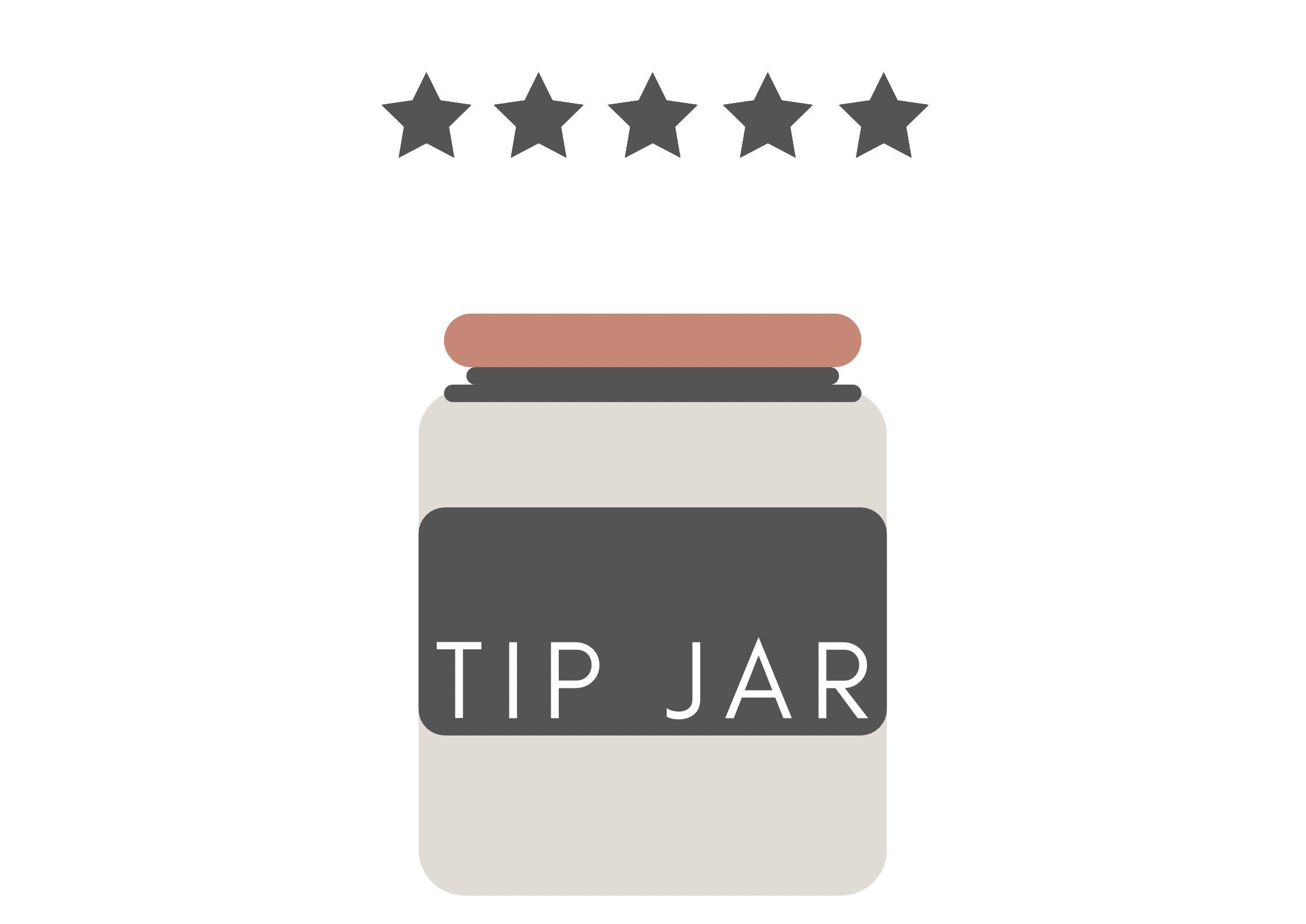 Tip Jar, Thank you – Print-a-Boodle
